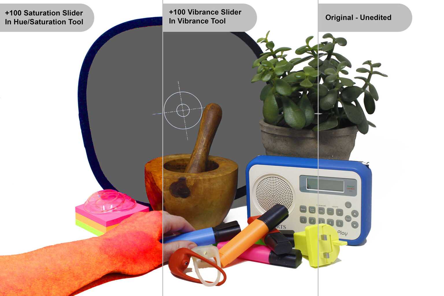 What is The Difference Between Saturation And Vibrance in Photo Editing ...